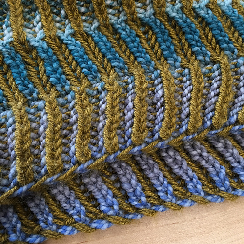 Ravelry: Northwestern Exposure Cowl pattern by Weaving Works