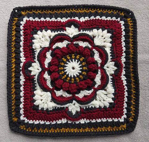 Ravelry: Frisian Blooming FATW5 pattern by CAROcreated design