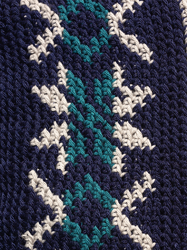 Ravelry: Nordic Colorwork Blanket pattern by WeCrochet Design Team