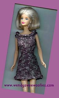 Ravelry: Maeve: Barbie Knitted Dress pattern by Wendy Squires