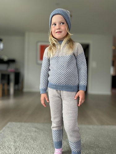 Ravelry: Milo Barnehagesett pattern by Wenche Steffensen