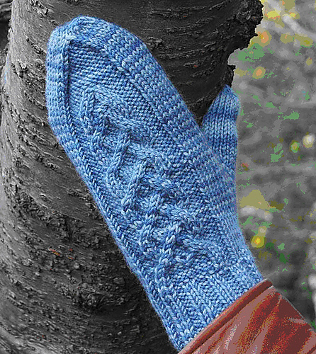 Ravelry: Celtic Frost Mittens pattern by Wendy D. Johnson