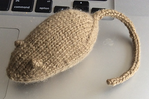 Ravelry: Nose-up Catnip Mouse pattern by Wendy D. Johnson