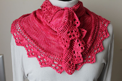 Ravelry: Two-Step and Tango Scarf & Shawlette pattern by Wendy D. Johnson