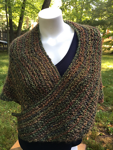 Ravelry: Wavering Both Sides Now Shawl pattern by Lion Brand Yarn