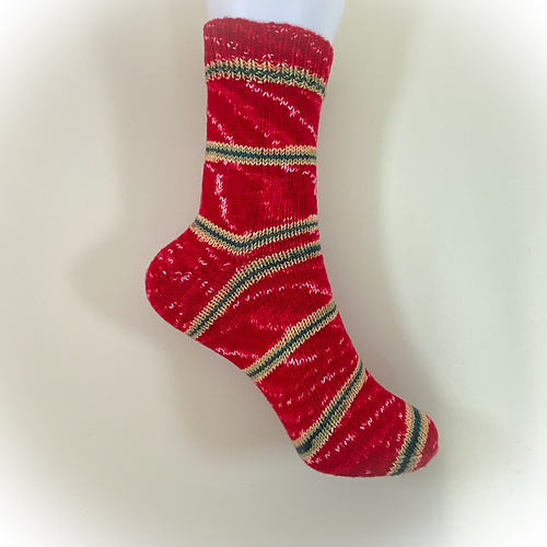 Ravelry: Basic Cuff Down Sock with Short Row Heel pattern by Wendy Poole