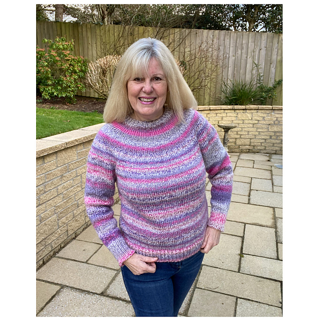 Ravelry: Easy Does It Top Down pattern by Wendy Poole