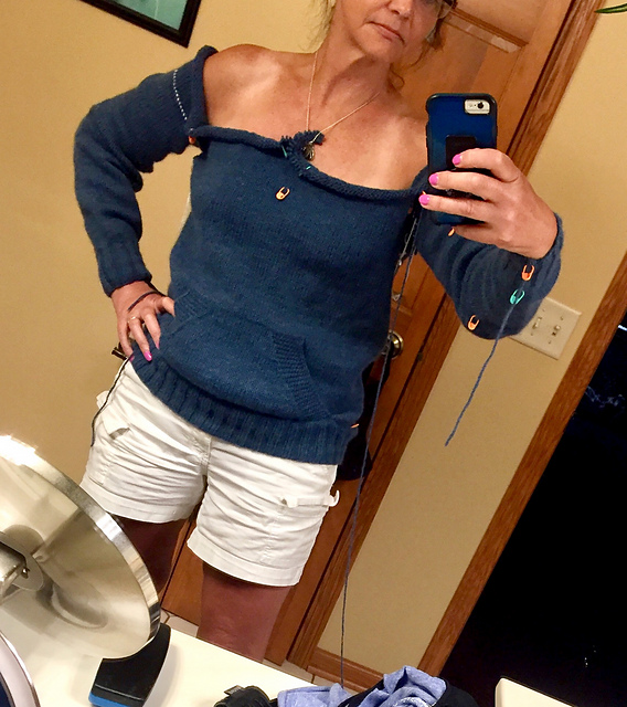 Ravelry: wesben's Wonderful Wallaby w/stand-up collar