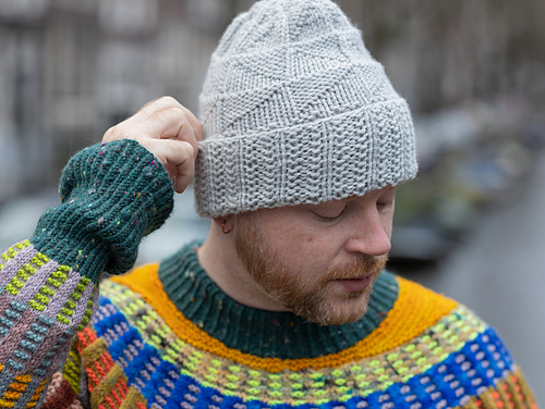 Ravelry: Tilting Triangles Hat pattern by Stephen West