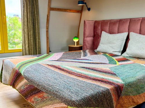 Ravelry: Marled Magic Blanket pattern by Stephen West
