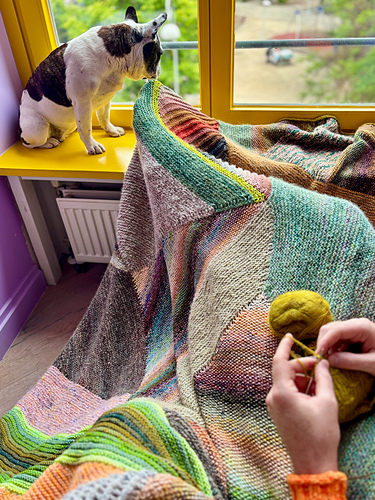 Ravelry: Marled Magic Blanket pattern by Stephen West