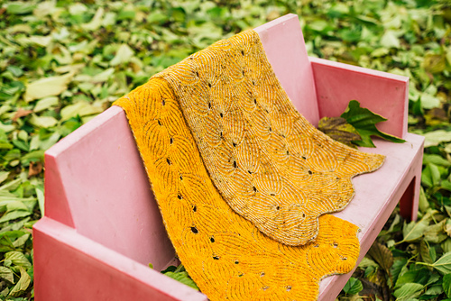 Ravelry: Flying Foxtail Wrap pattern by Stephen West