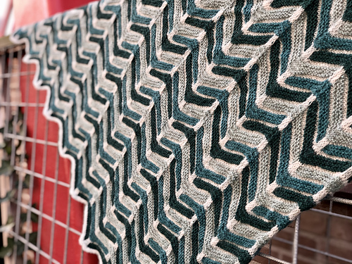 Ravelry: Woven Chevrons pattern by Stephen West