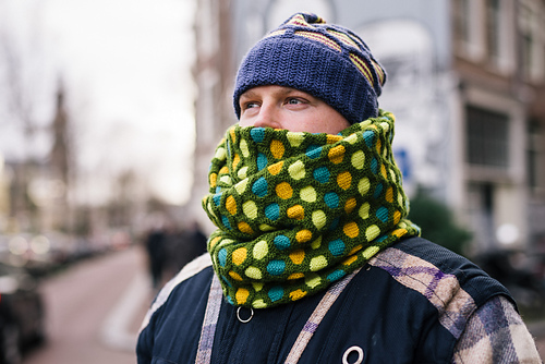 Ravelry: Painting Honeycombs Cowl pattern by Stephen West