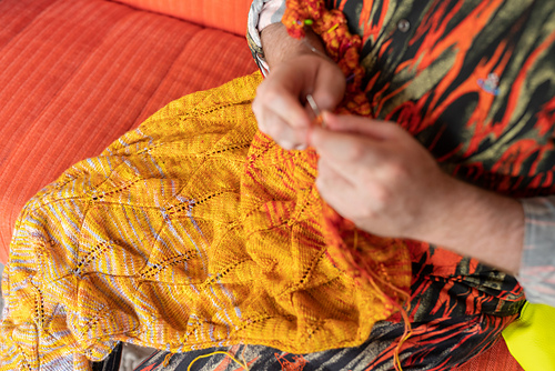 Ravelry: Fiery Foliage pattern by Stephen West