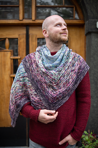 Ravelry: Eyelet Burst Shawl pattern by Stephen West