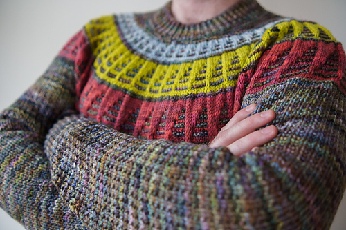 Ravelry: Painting Triangles Sweater pattern by Stephen West