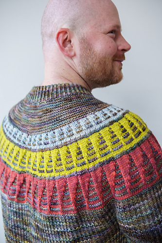 Ravelry: Painting Triangles Sweater pattern by Stephen West