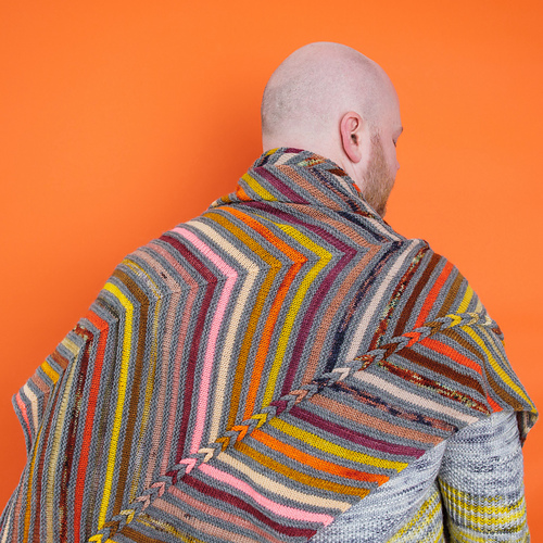 Ravelry: Chevron Braid Wrap pattern by Stephen West