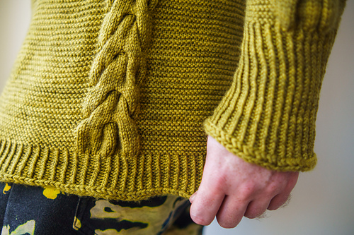Ravelry: Antler Sleeve Sweater pattern by Stephen West