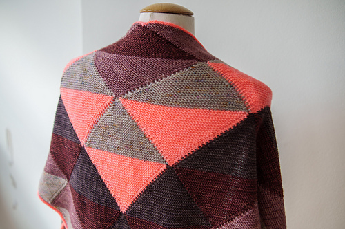 Ravelry: Quilting Triangles Shawl pattern by Stephen West