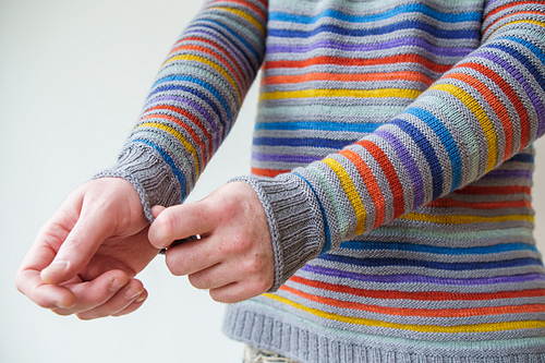 Ravelry: Rainbow Ring Sweater pattern by Stephen West