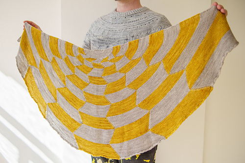 Ravelry: Striped Thundercloud Shawl pattern by Stephen West