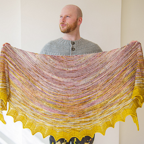 Ravelry: Woolly Waffle Shawl pattern by Stephen West