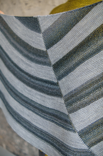 Ravelry: Staggered Striping Shawl pattern by Stephen West