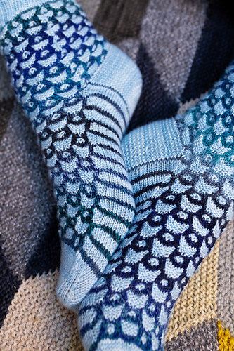 Ravelry: Stony Stream Socks pattern by Stephen West