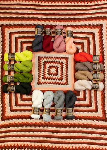 Ravelry: Geogradient Blanket pattern by Stephen West