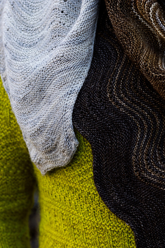 Ravelry: Faded Undulation Shawl pattern by Stephen West