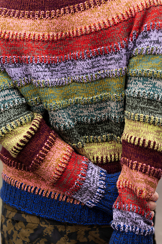 Ravelry: Brioche Break Sweater pattern by Stephen West