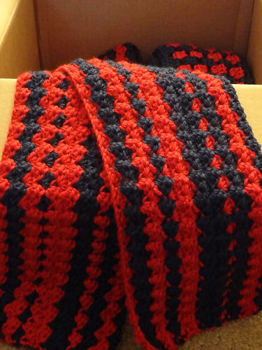 Ravelry: Be Proud Scarf pattern by Sharon Mann