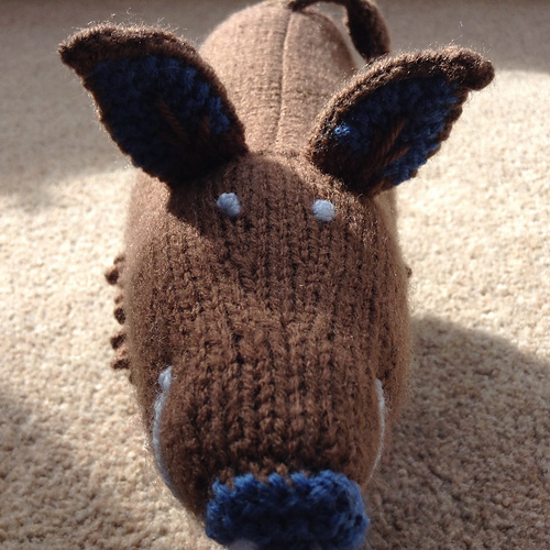 Ravelry: Douglas the Wild Boar pattern by Janice Anderson