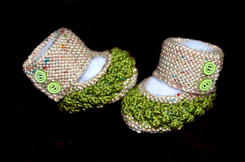 Ravelry: Sweet Berry Baby Booties pattern by Christy Hills