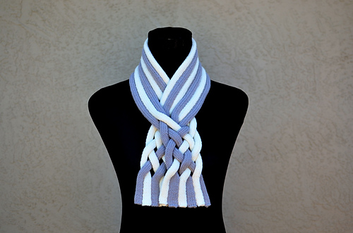 Ravelry: Braided String Scarf pattern by Christy Hills