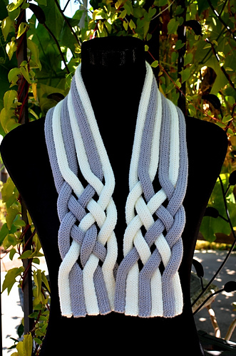 Ravelry: Braided String Scarf pattern by Christy Hills