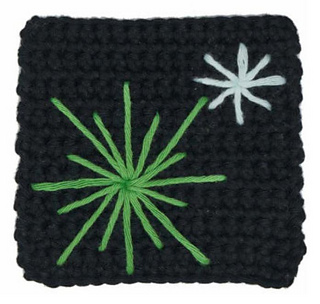 Ravelry: Fireworks Celebration Square pattern by Michelle Wray