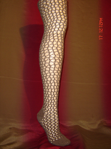 Ravelry: Gina Fishnet Stockings pattern by Joan McGowan-Michael