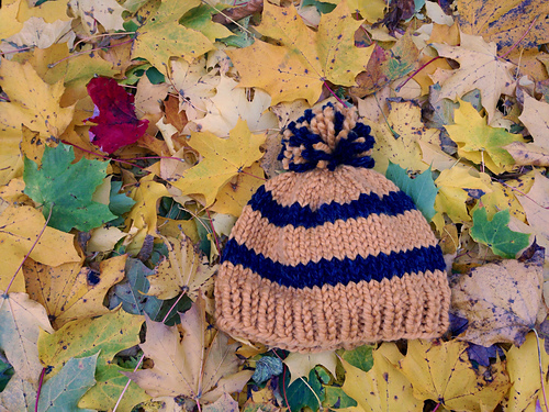Ravelry: Cozy Hufflepuff Hat pattern by Whitney Swinimer