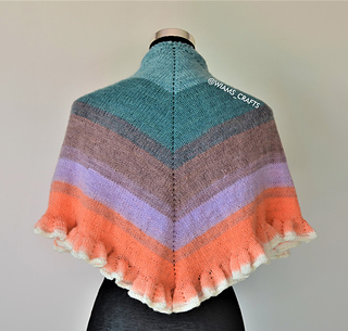 Ravelry: Ruffled Shawlette pattern by Wiam's Crafts