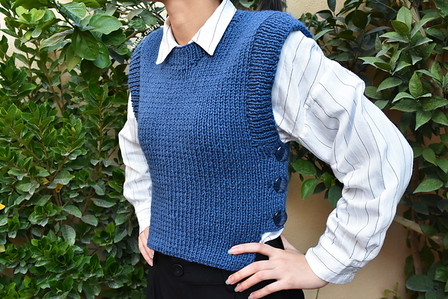 Ravelry: Kiki Vest pattern by Wiam's Crafts