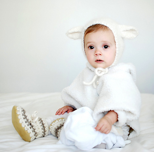 Ravelry: Lamb Bonnet pattern by Jenny Gordy