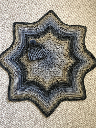 Ravelry: 8 Point Star Afghan pattern by Meladoras Creations