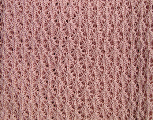 Ravelry: Diamond Lace pattern by Shobha Govindan