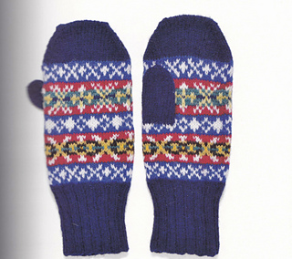 Ravelry: Antarctica Mittens pattern by Sandra Manson