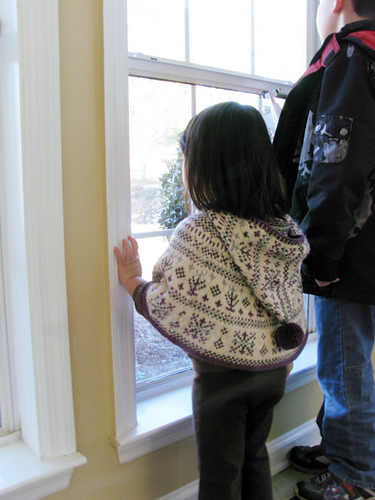 Ravelry: Northern Lights Cape pattern by Asami Kawa