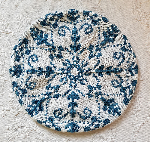 Ravelry: Delft Beret pattern by Kathleen Sperling