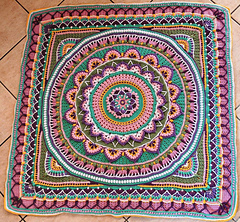 Ravelry: Shapla Bil Throw pattern by Sadika Sobhan